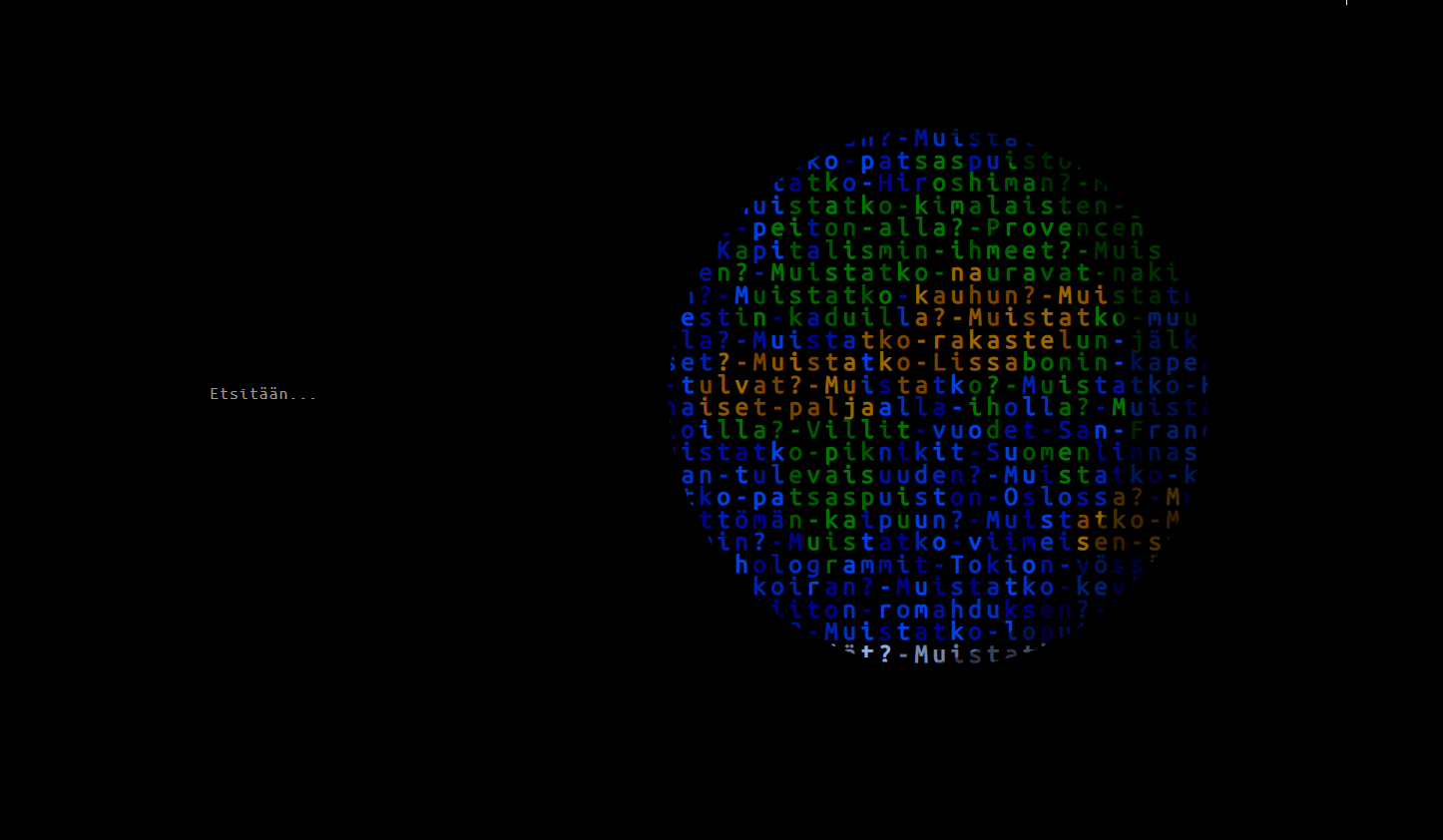 Maapallo | Planet Earth – Nokturno.fi